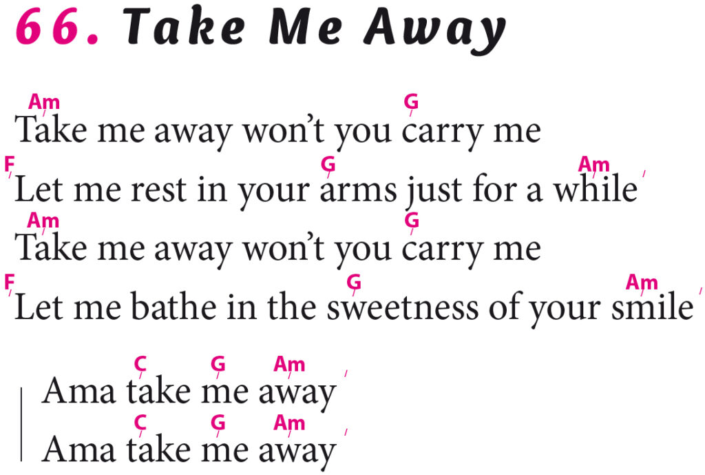 Take me away - SONG-CIRCLE